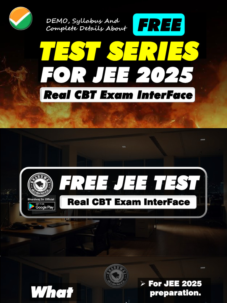 All About FREE JEE TEST Series - 1505383 - 2024 - 11 - 11 - 14 - 30 ...