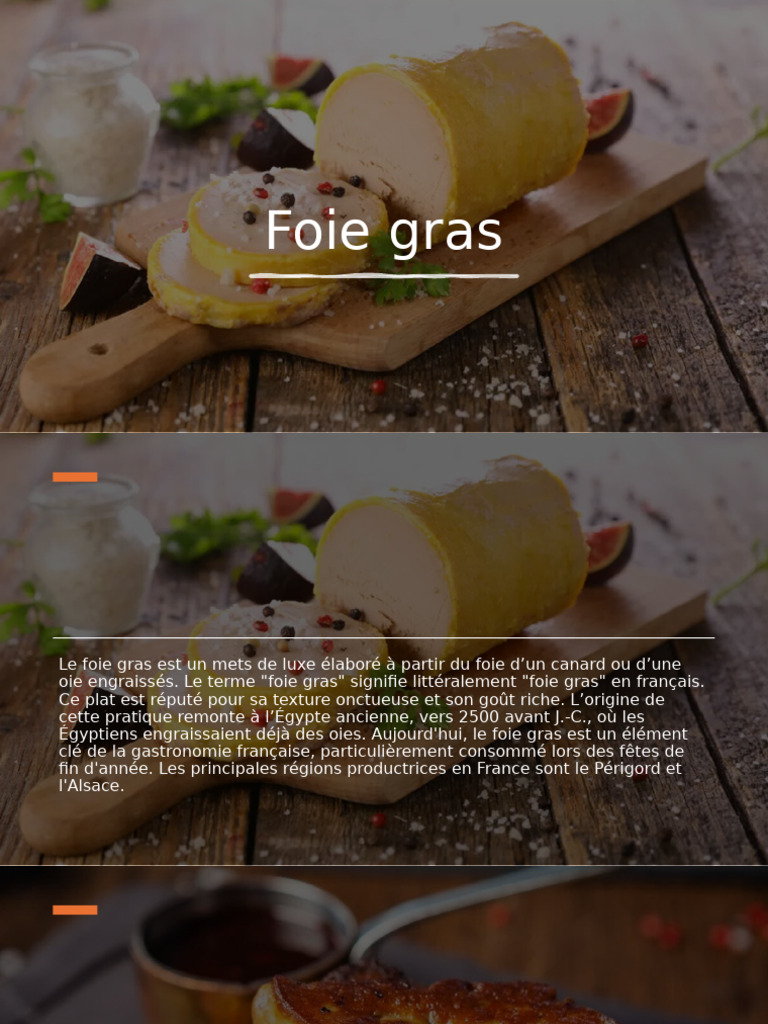 Foie Gras PP | PDF