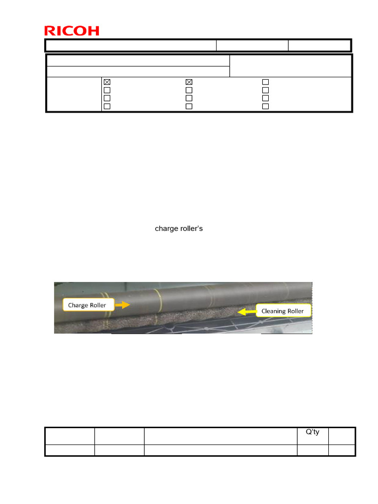 Metis-MF3 Charge Roller Issue Fix | PDF