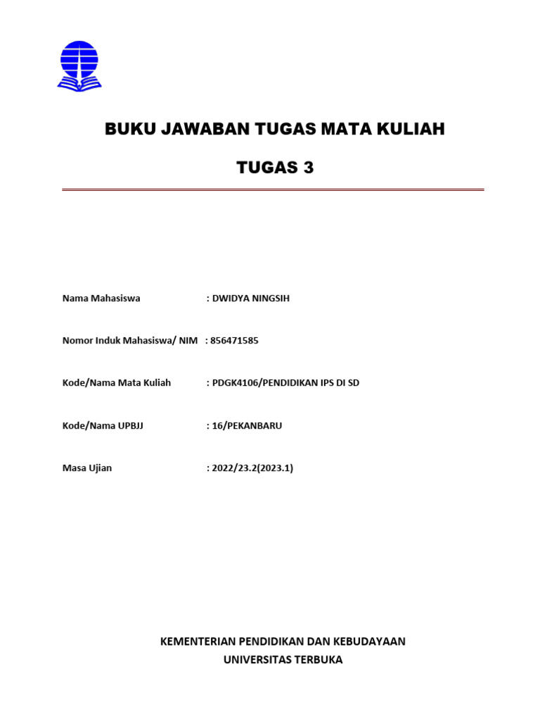 TMK - 3 Pendidikan IPS Di SD | PDF