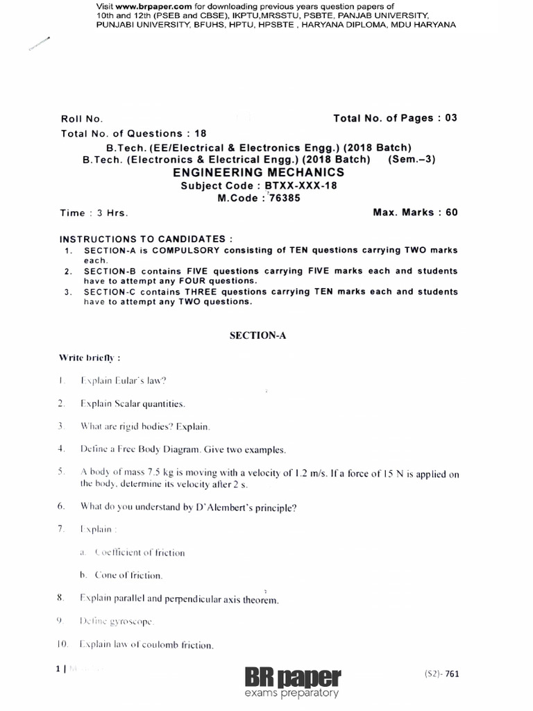 EM (3rd) Dec2020 | PDF