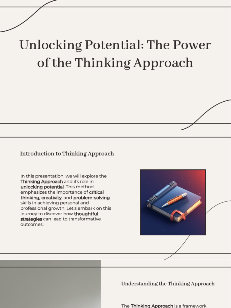 Slidesgo Unlocking Potential The Power of The Thinking Approach ...