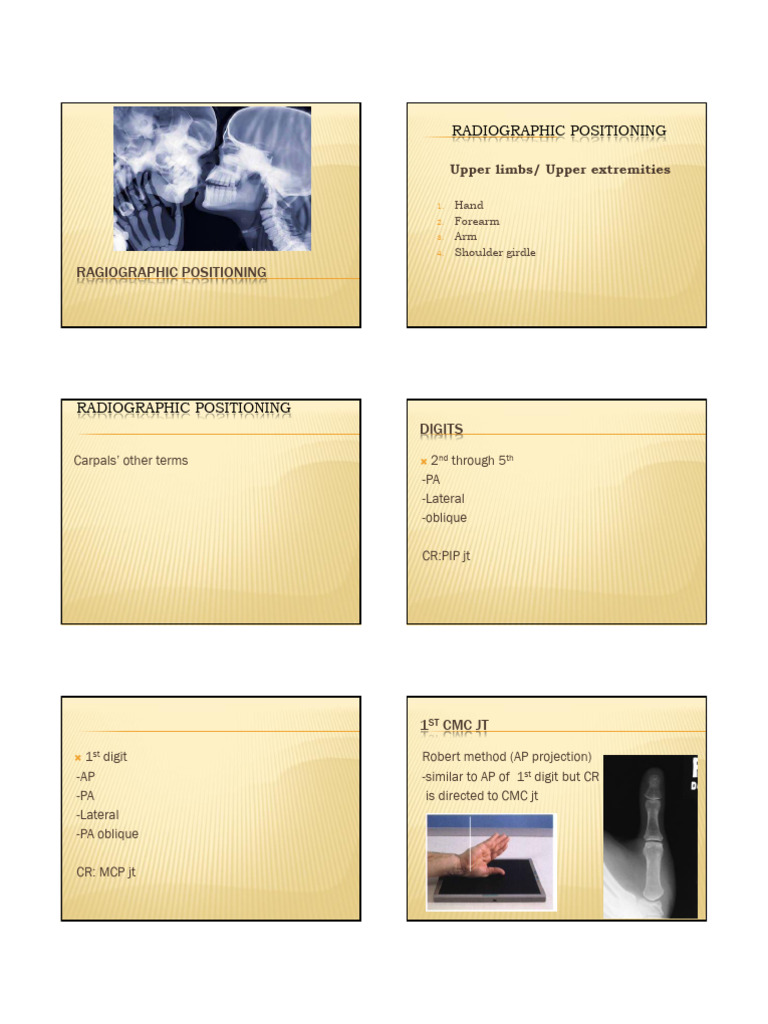 Radiographic Positioning Phil2 Selected | PDF | Ankle | Knee