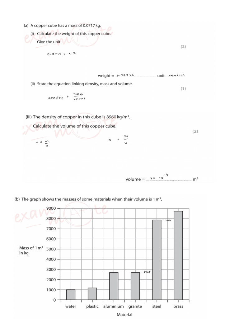 Year 9 - Density | PDF