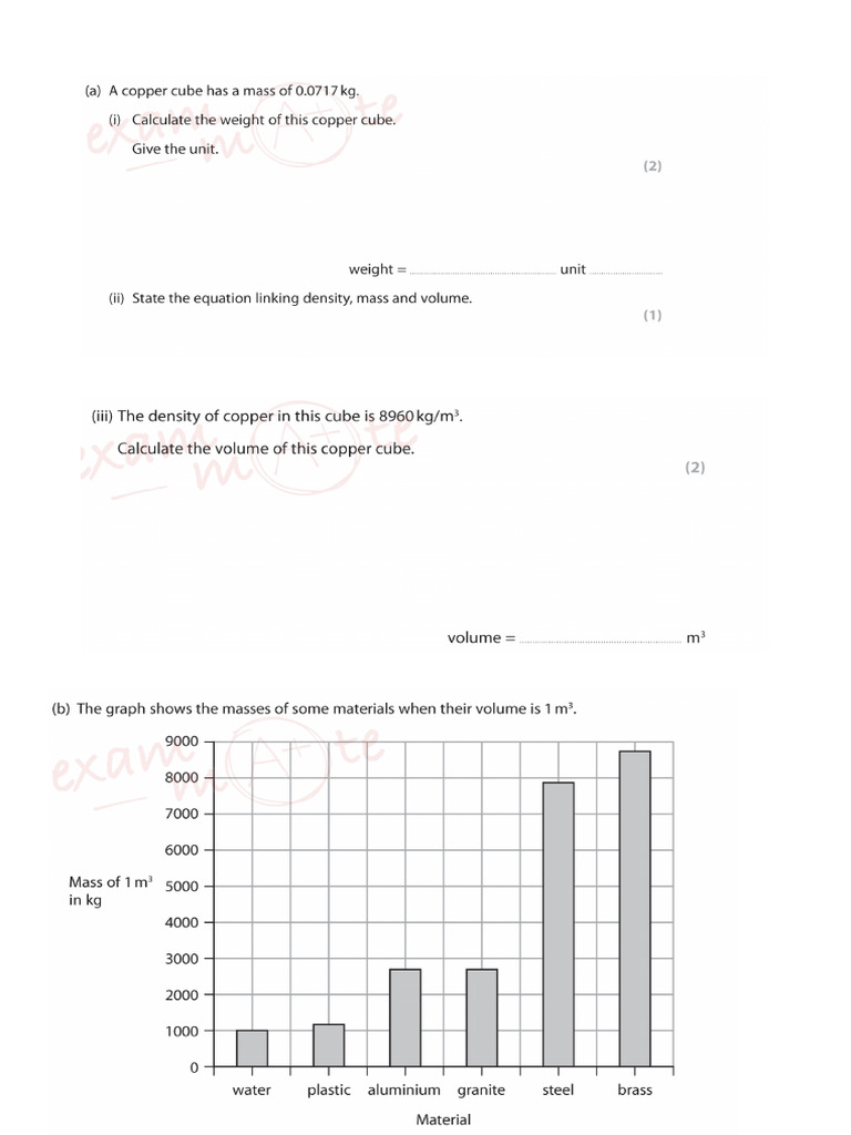 Year 9 - Density 3 | PDF