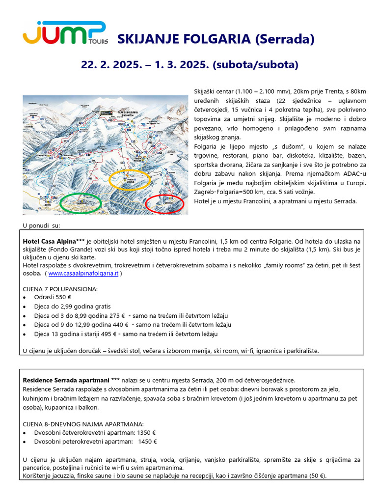 Ponuda-Skijanje 22.2. 3.1.2025 | PDF