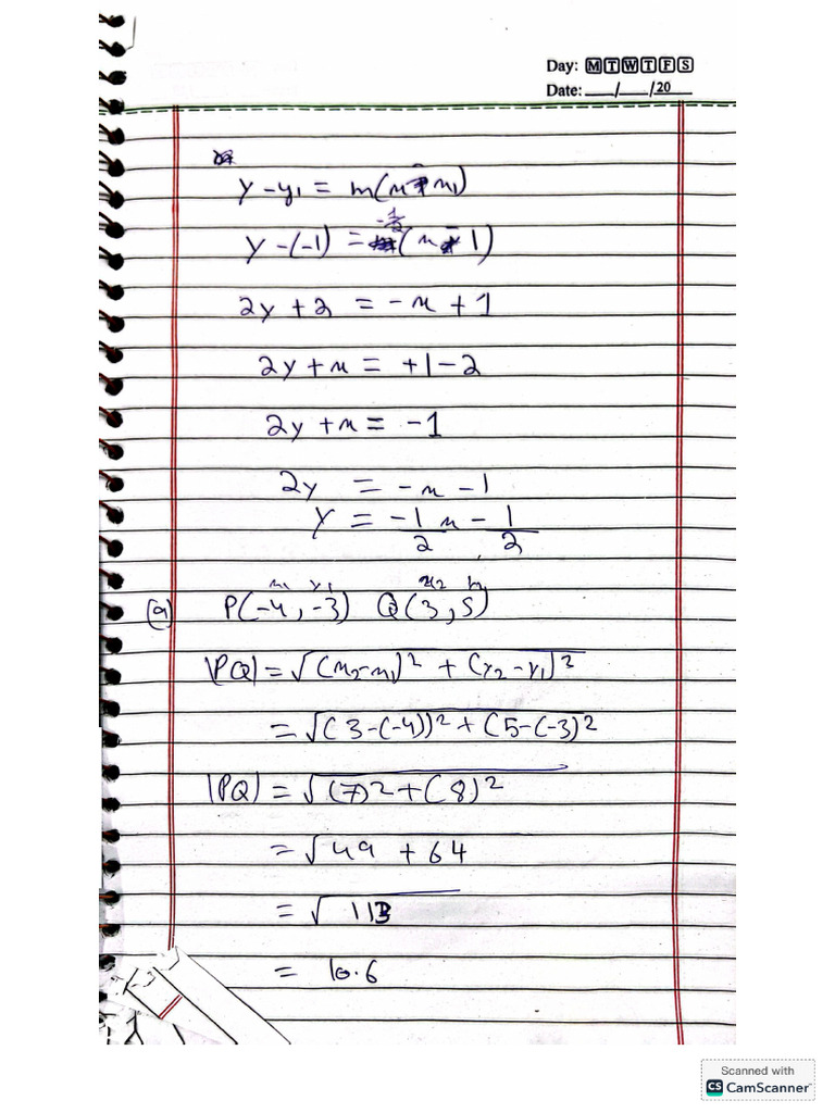 Mathematics Answer of Aidan | PDF