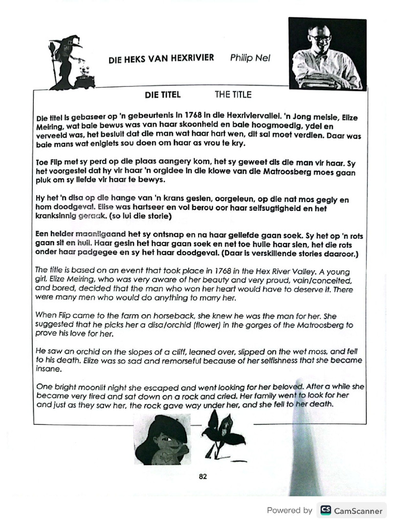 Afrikaans Gedig - Die Heks Van Hexrivier | PDF