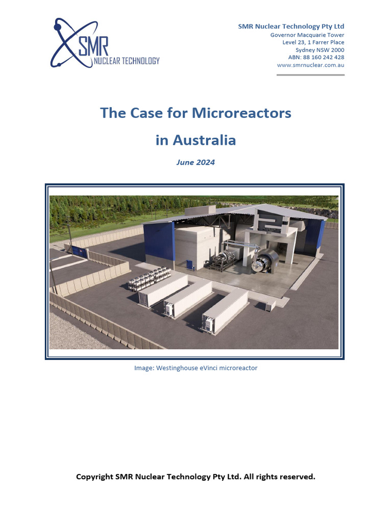 Advancing Microreactors in Australia | PDF | Power (Physics) | Nuclear ...