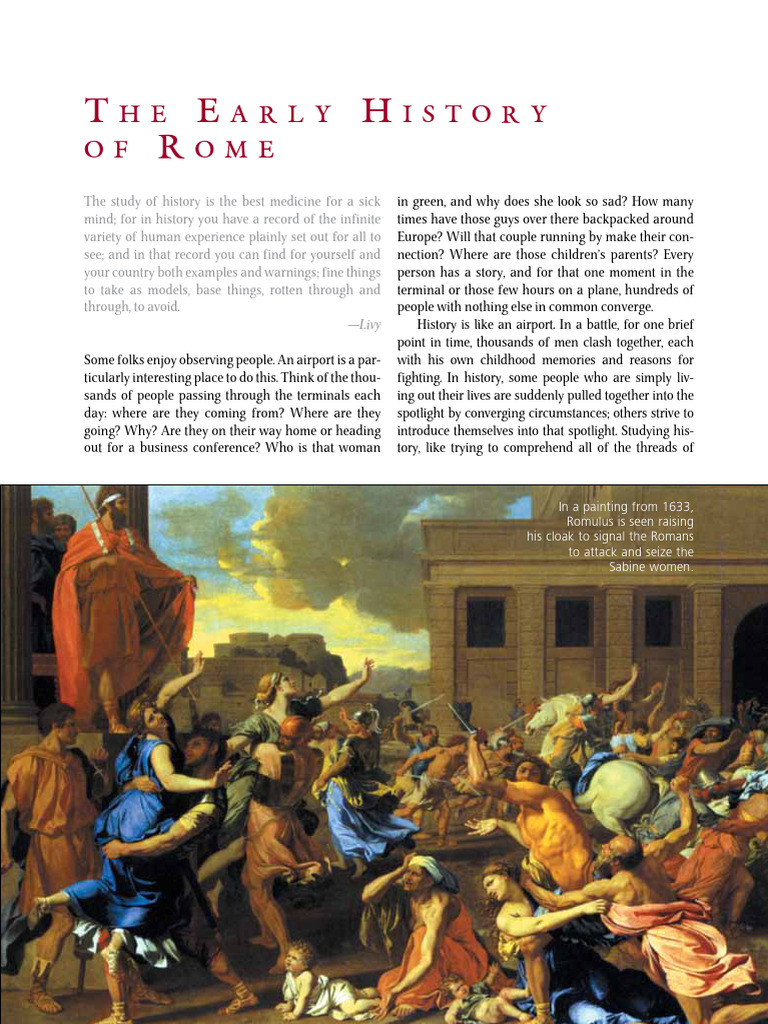 Exploring Livy's Rome | PDF | Roman Republic | Ancient Rome