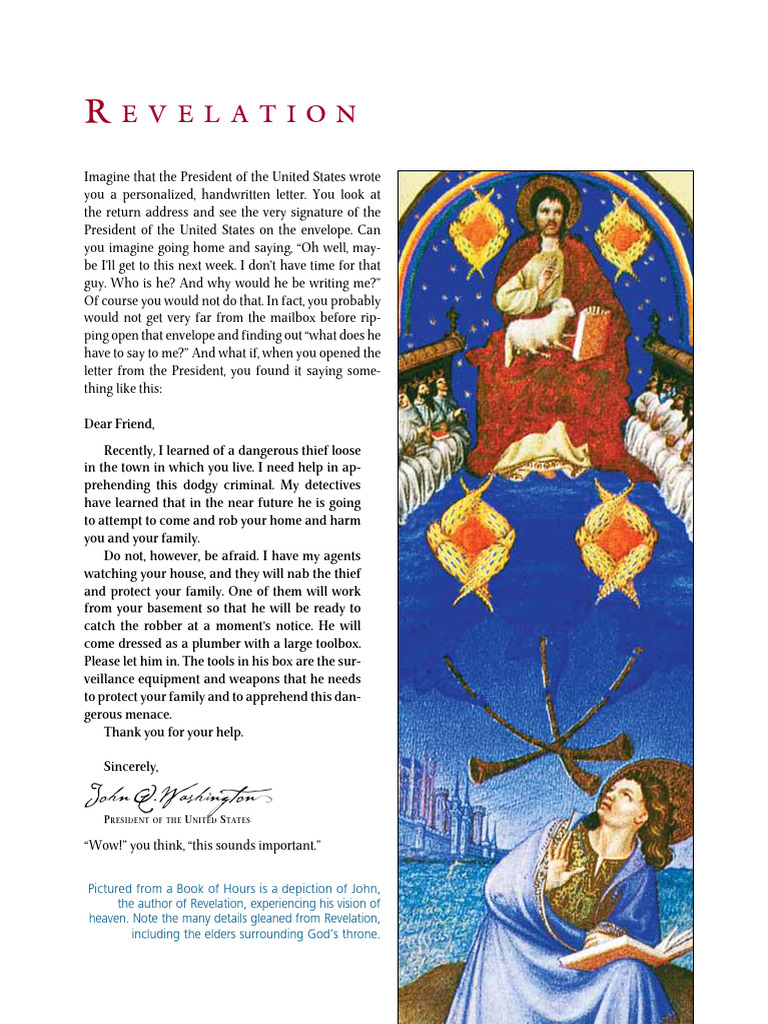 Revelation | PDF | Jesus | Book Of Revelation