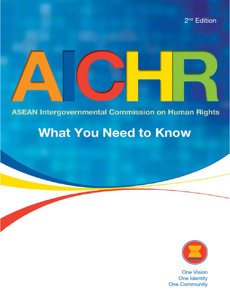 AICHR Booklet 2nd Edition 1 | PDF | Human Rights | European Union