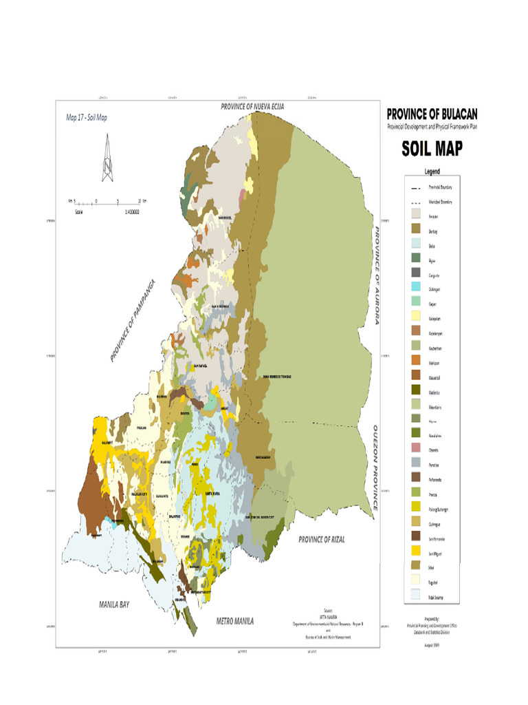Soil Map Bulacan | PDF