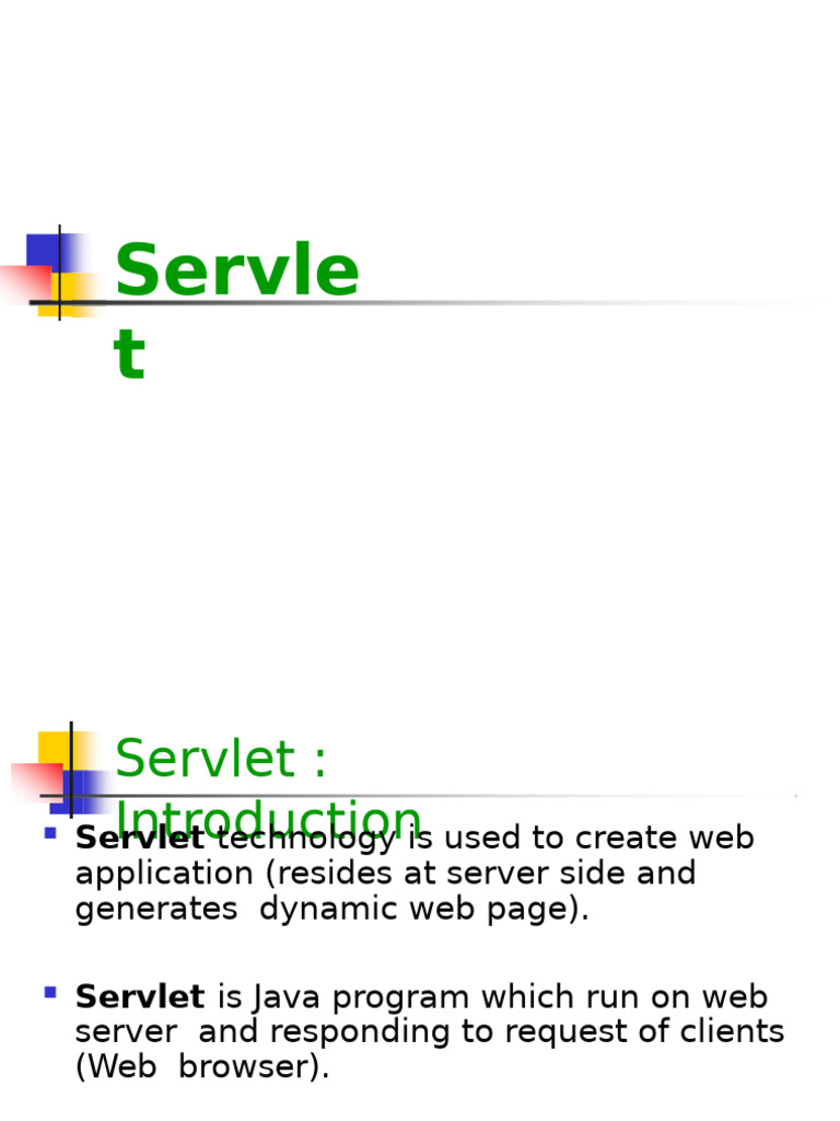Chapter 06 Servletppt 1 | PDF | Http Cookie | Web Server