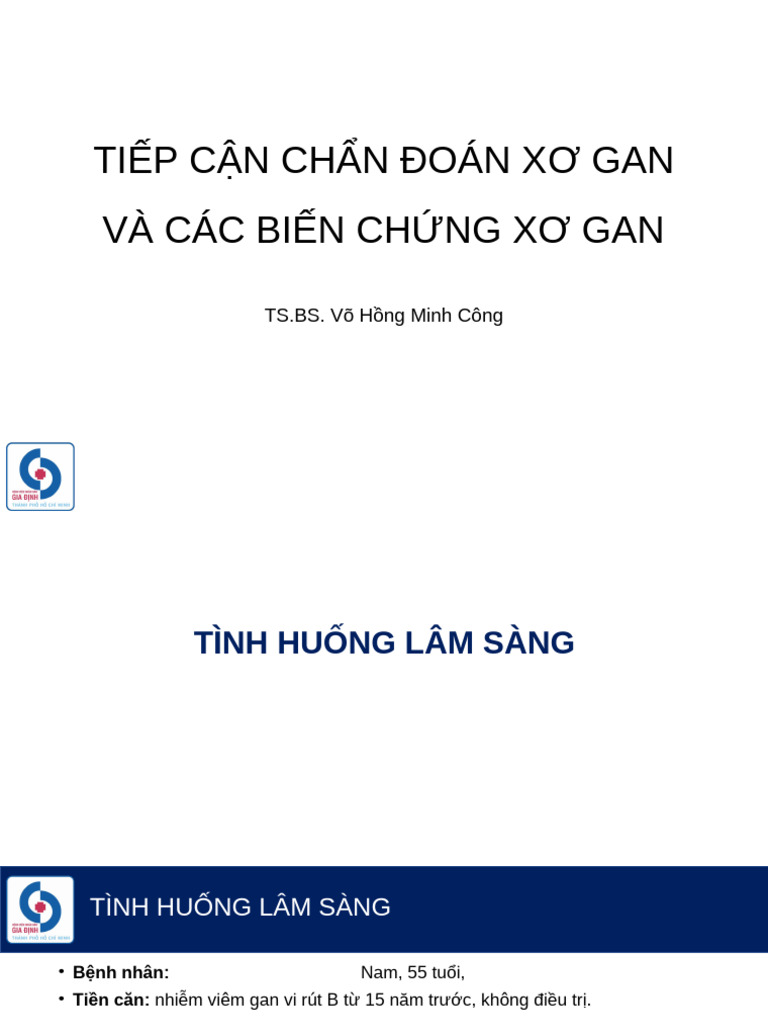 TIẾP CẬN CHẨN ĐOÁN XƠ GAN | PDF