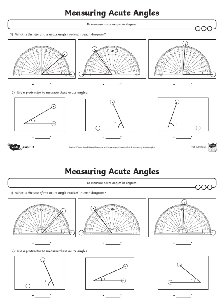 T M 1651149699 Measure Acute Angles With A Protractor Maths Activity ...