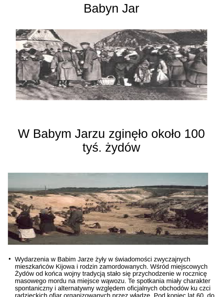 Babyn Jar | PDF
