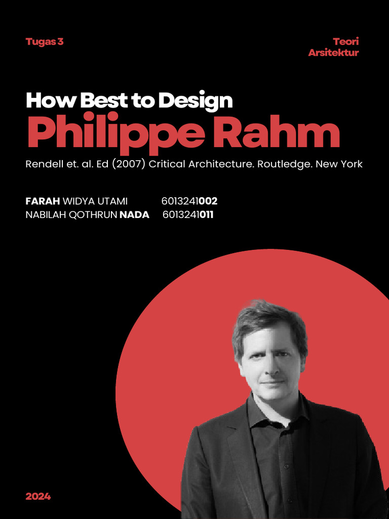 Philippe Rahm (How Best To Design) | PDF