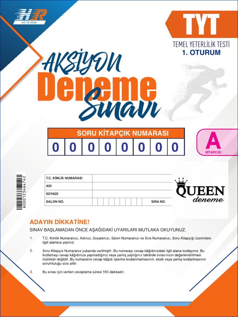 2025 Hiz Ve Renk Aksi̇yon Tyt | PDF