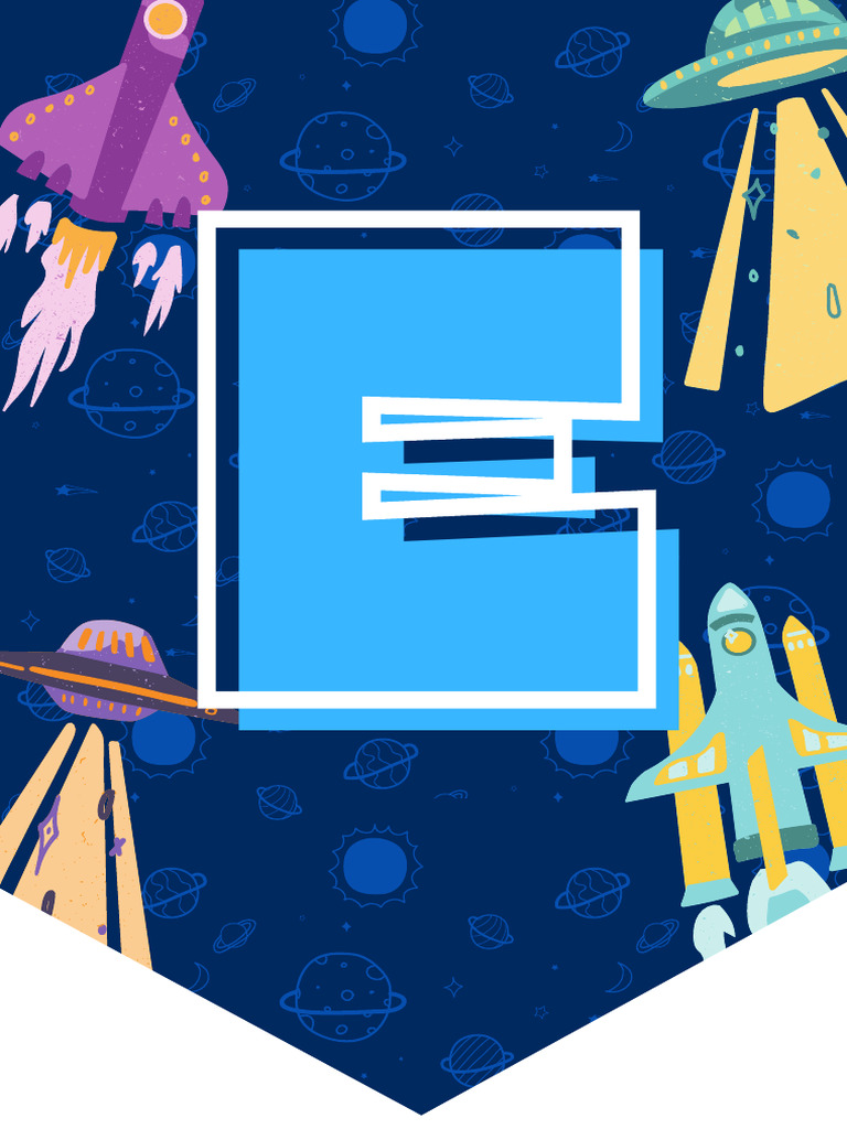 Banderin Con Letra y Dibujos de Cole en Verde y Morado 2 | PDF