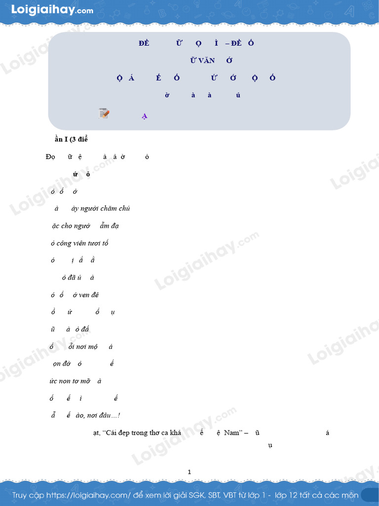 De Thi Giua Ki 1 Van 7 Ket Noi Tri Thuc de So 1 1671588580 | PDF