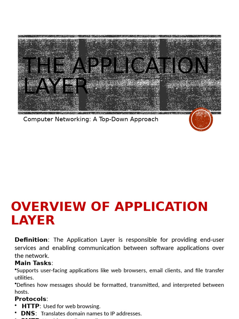 Application Layer 1 Pdf Domain Name System Peer To Peer