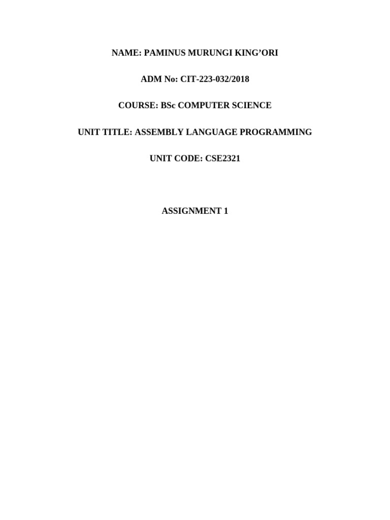 PAMI Assignment Programs | PDF | Teaching Methods & Materials