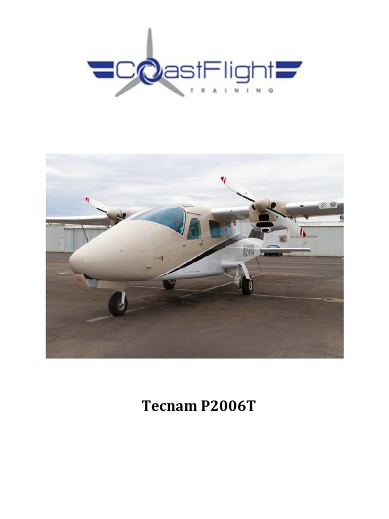 Tecnam P2006T Multi-Engine Insights | PDF | Aileron | Aircraft