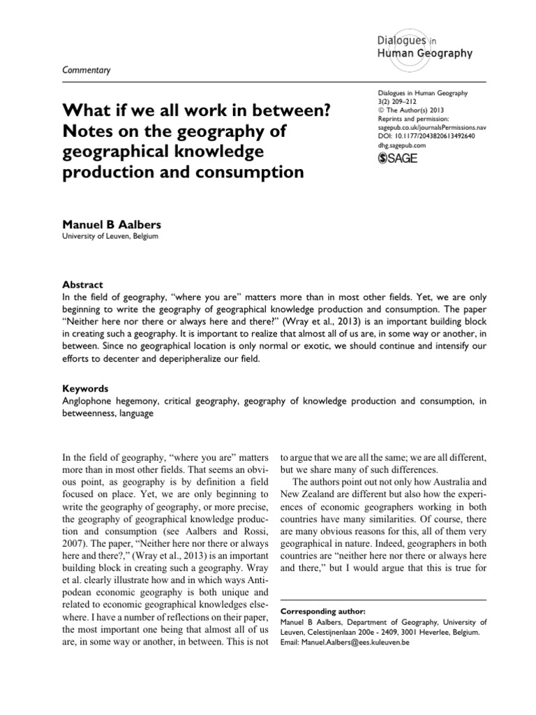 Notes On The Geography of The Thought | PDF | Liberal Arts Education ...