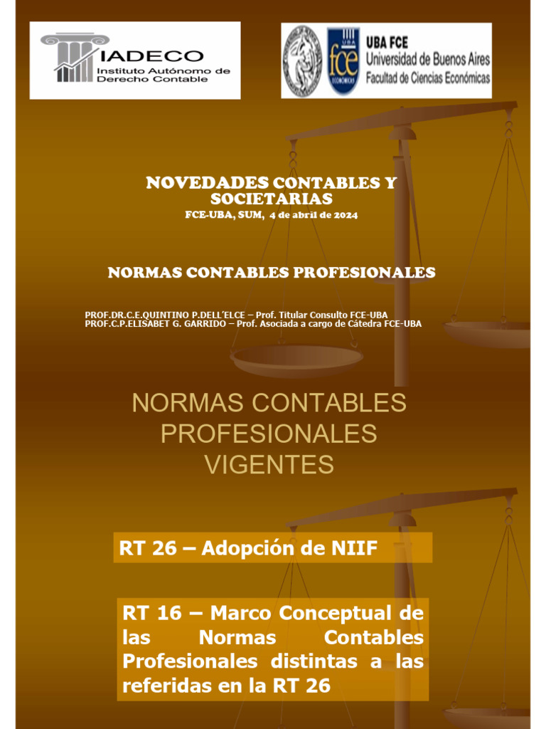 Teoria Contables Normas Contables | PDF | normas internacionales de INFORMACION FINANCIERA ...