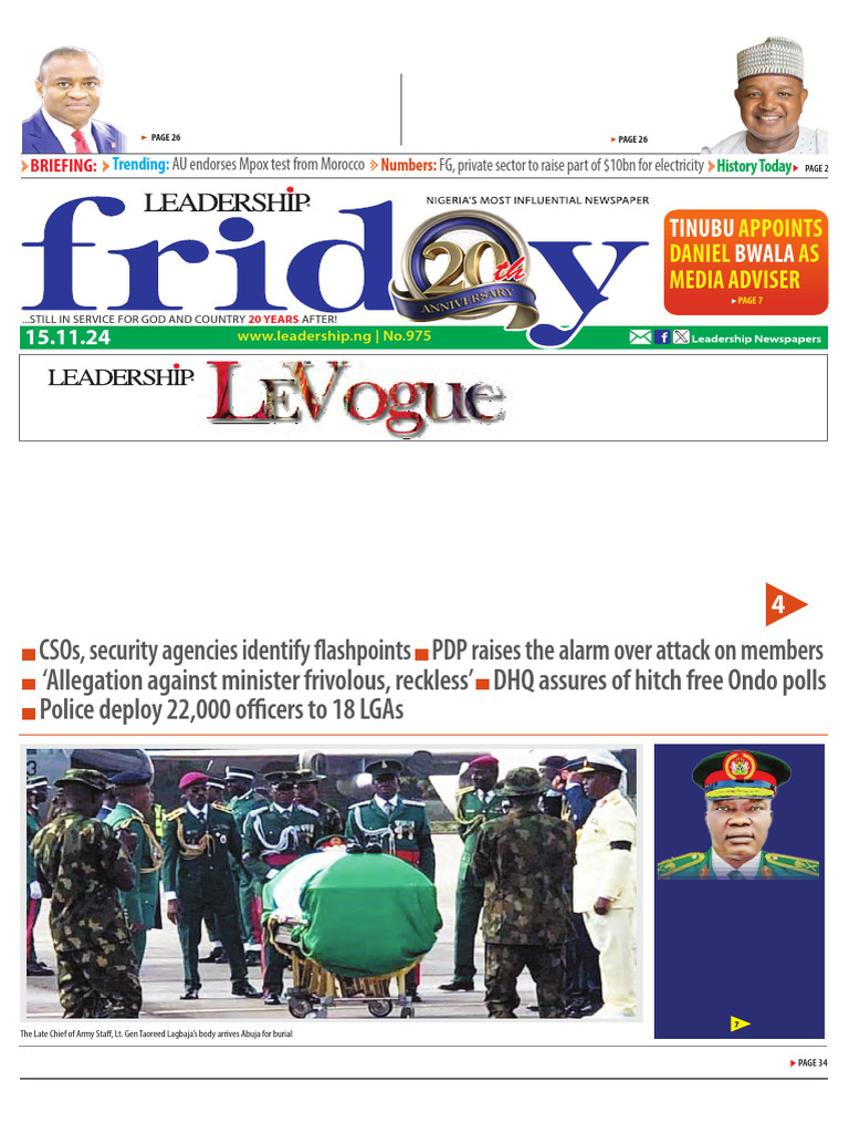 Leadership EPaper 15rh November 2024 | PDF | Taxes | Value Added Tax