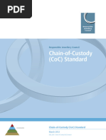 MSC Chain of Custody Standard Default Version Version 5.1 | PDF