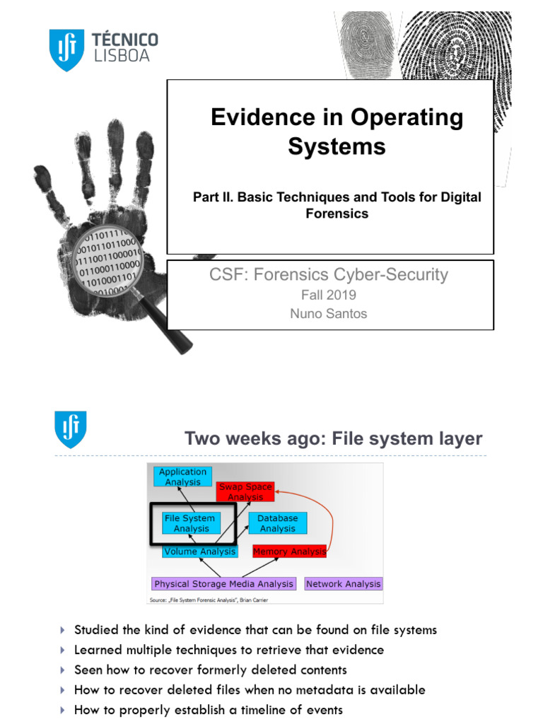 csf1920 2 07 Operating - System - Forensics | PDF | Windows Registry | Computer File