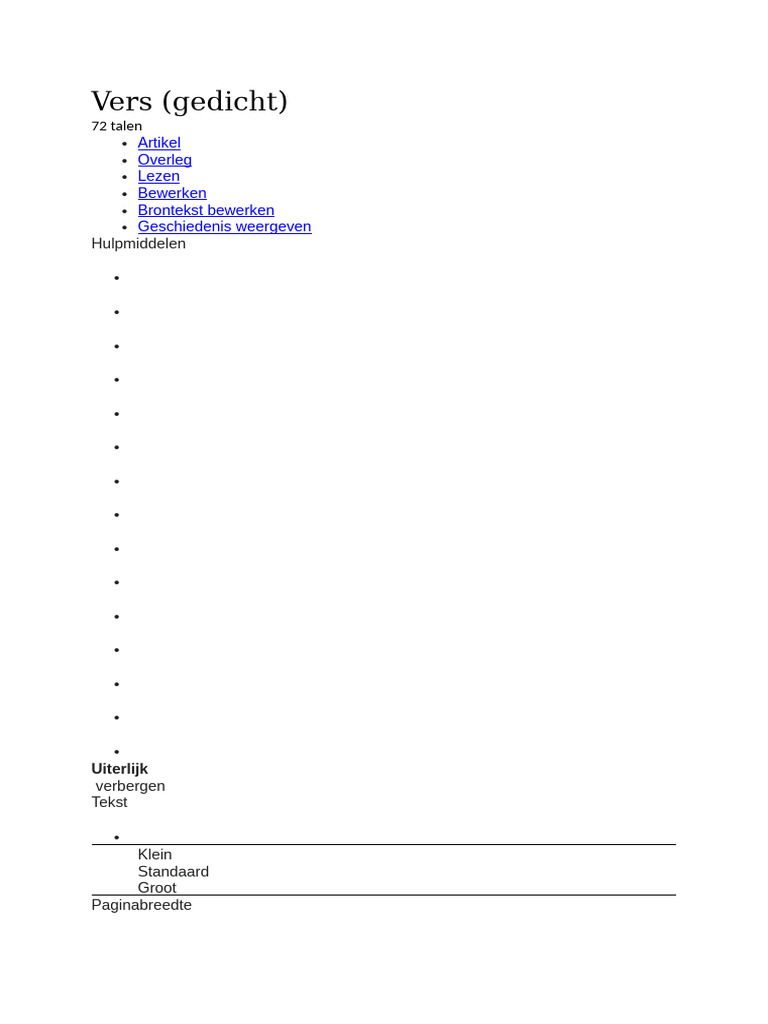 Vers | PDF