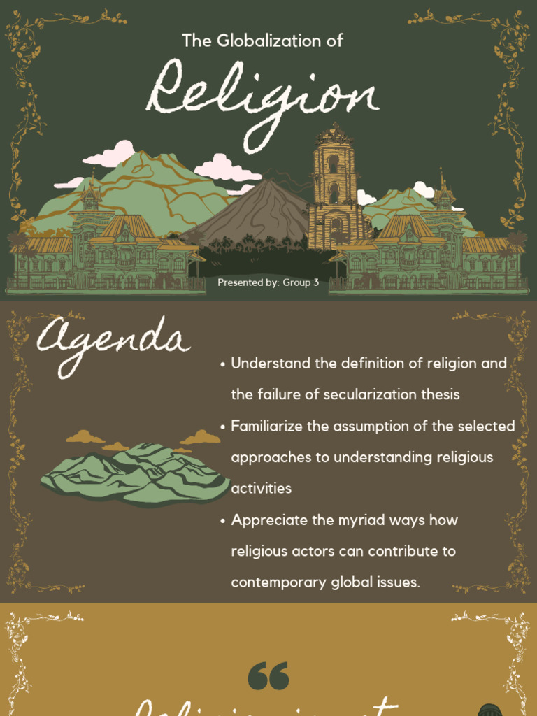 Understanding Religion's Global Impact | PDF | Social Psychology ...