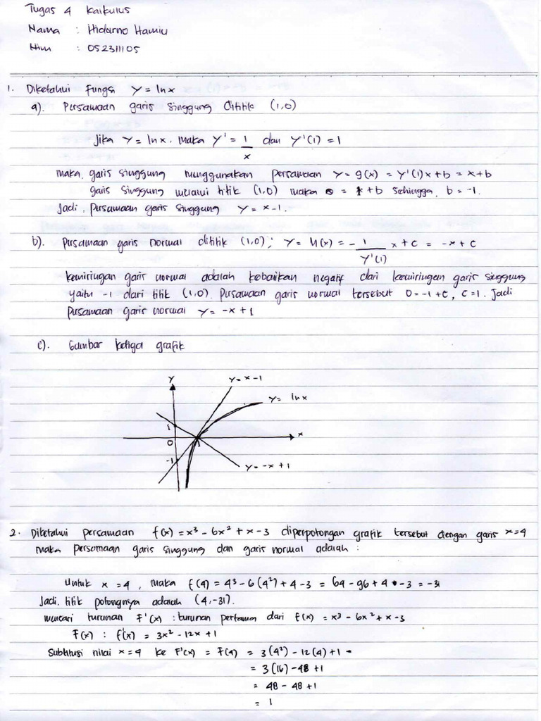 Diskusi 4 Kalkulus | PDF