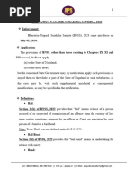 Bns & Bnss Notes by Cs Ankush Bansal | PDF | Bail | Mens Rea