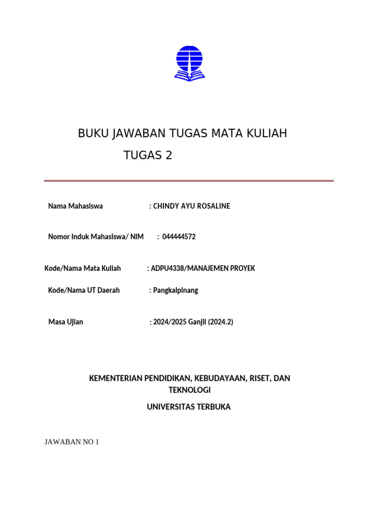 Panduan Manajemen Proyek dan Mutu | PDF