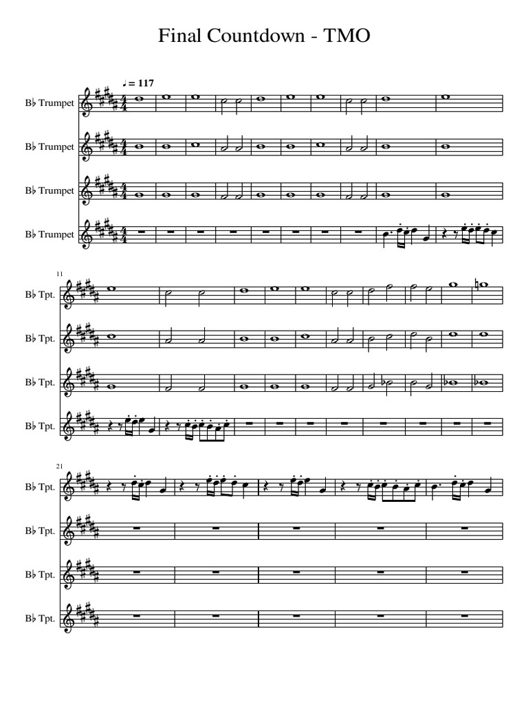 Final Countdown - TMO | PDF