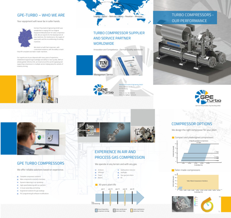 GPE Turbo Compressors: Tailored Solutions | PDF | Chemical Process ...