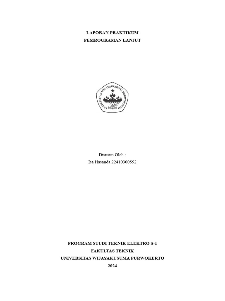 Laporan Praktikum Pemrograman Lanjut ACC | PDF