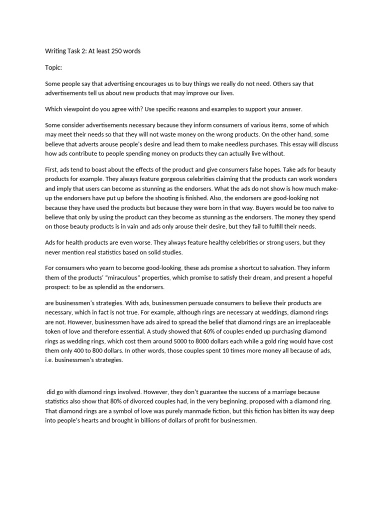 Task 1 Advertisements 0603 | PDF | Advertising