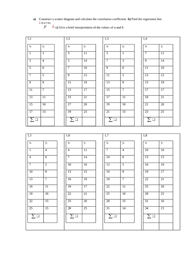 HW Simple Linear Regression | PDF | Applied Mathematics | Interpolation