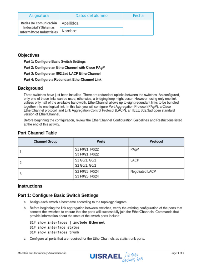 Examen PrÃ¡ctico Final | PDF | Internet Protocols | Network Protocols