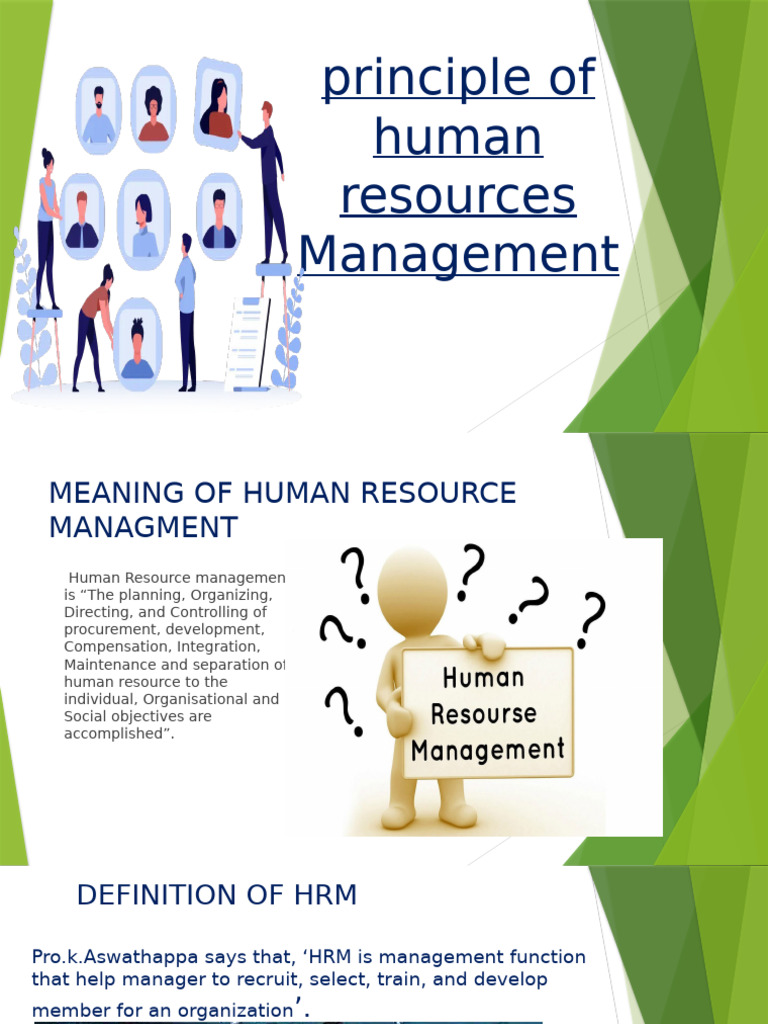 Principle of Human Resources Management | PDF