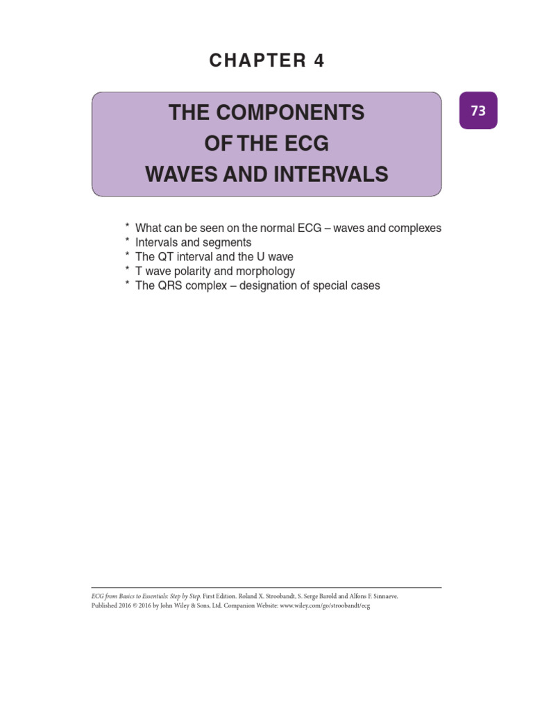 ECG Waves and Intervals Explained | PDF | Electrocardiography | Physiology