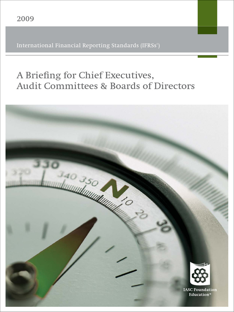 Briefing For Chief Executives Boards of Directors and Audit Committees ...