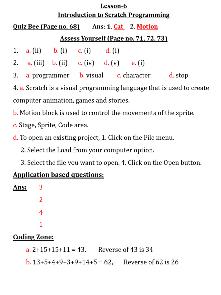 Class 3 - ICT - Lesson-6 Notes | PDF