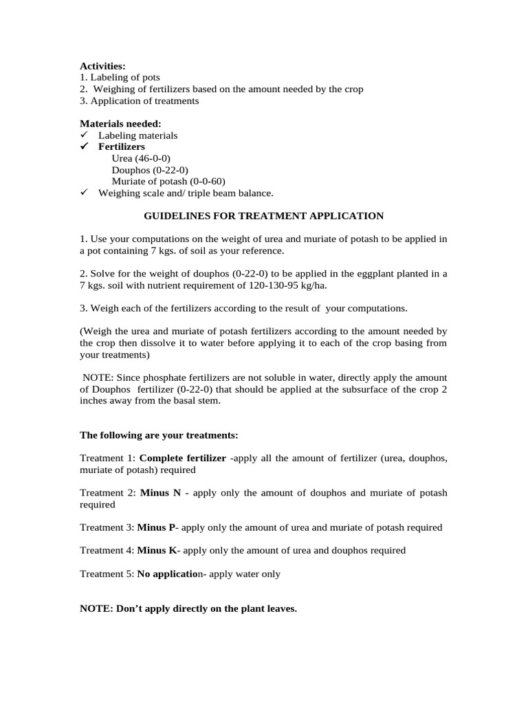 Guidelines For MOET Treatment Application | PDF | Science & Mathematics