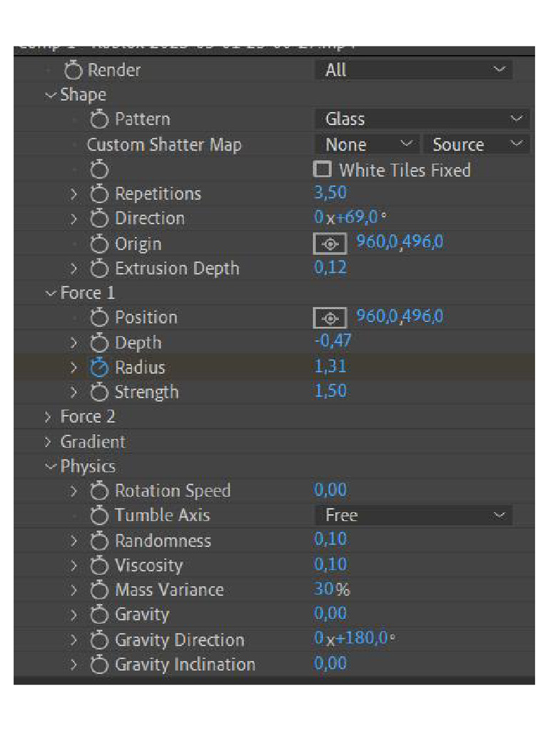 After Effect Tutorial | PDF